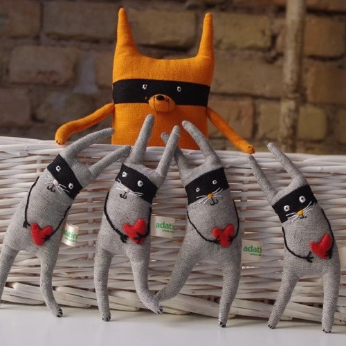 Bandit Rabbit | Etsy