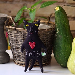 Cat Doll. I Love Cats. - Etsy