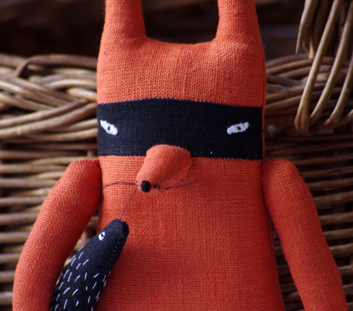 Bandit Fox & Fish - Etsy