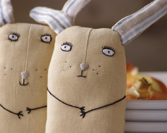 Serious Bunny - Etsy