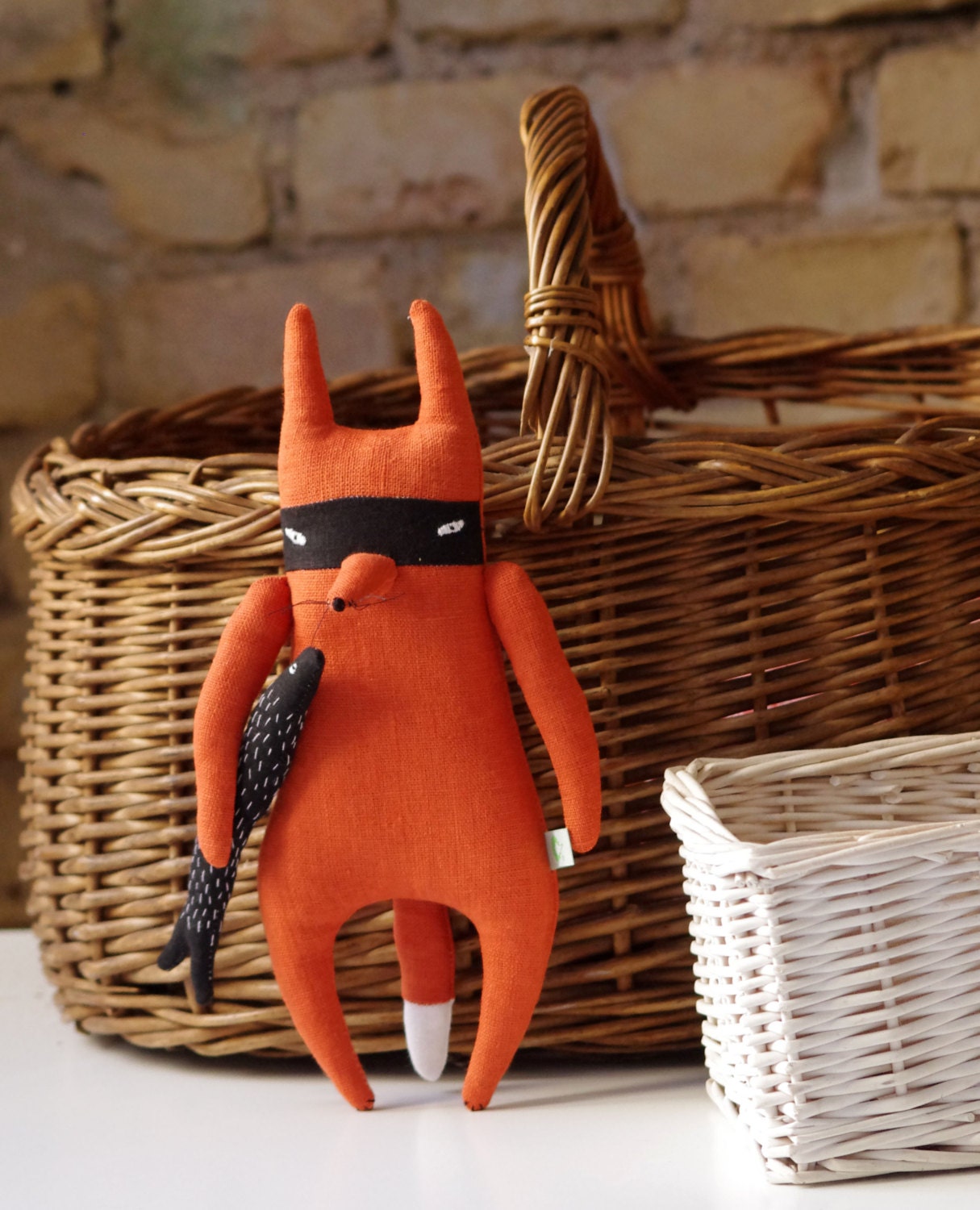 Bandit Fox & Fish - Etsy