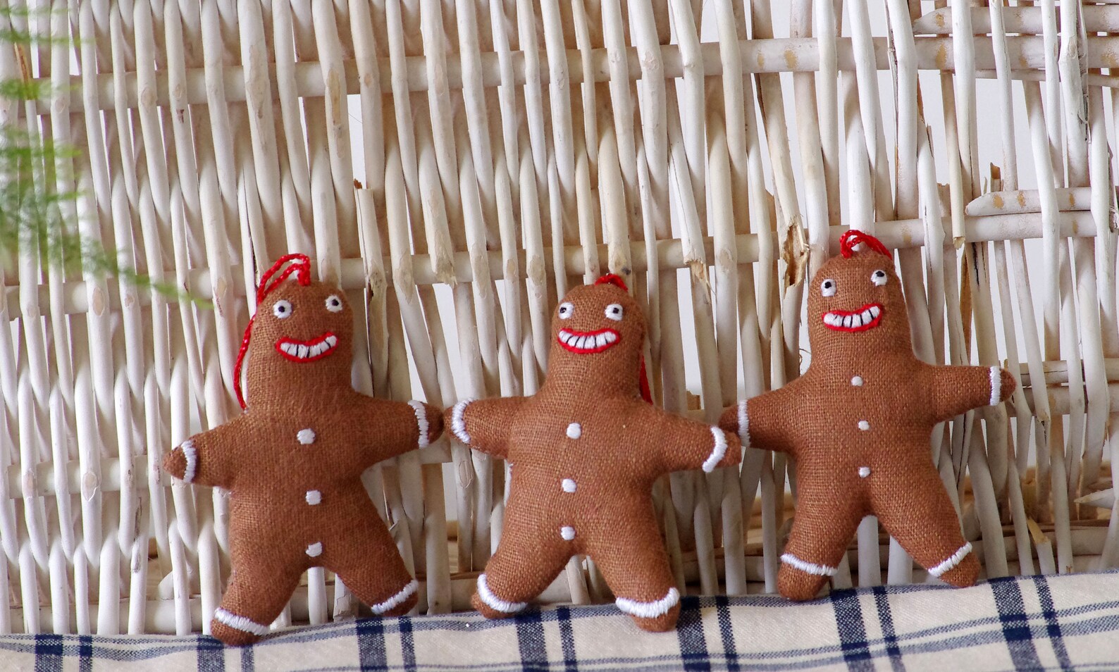 Personalised Gingerbread Man. Set of 3 Gingerbread .christmas | Etsy