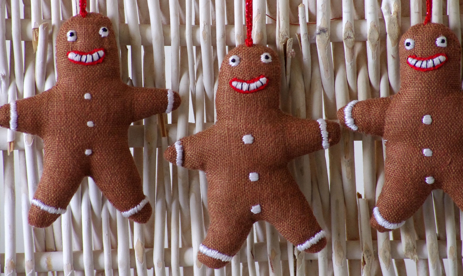 Personalised Gingerbread Man. Set of 3 Gingerbread .christmas | Etsy