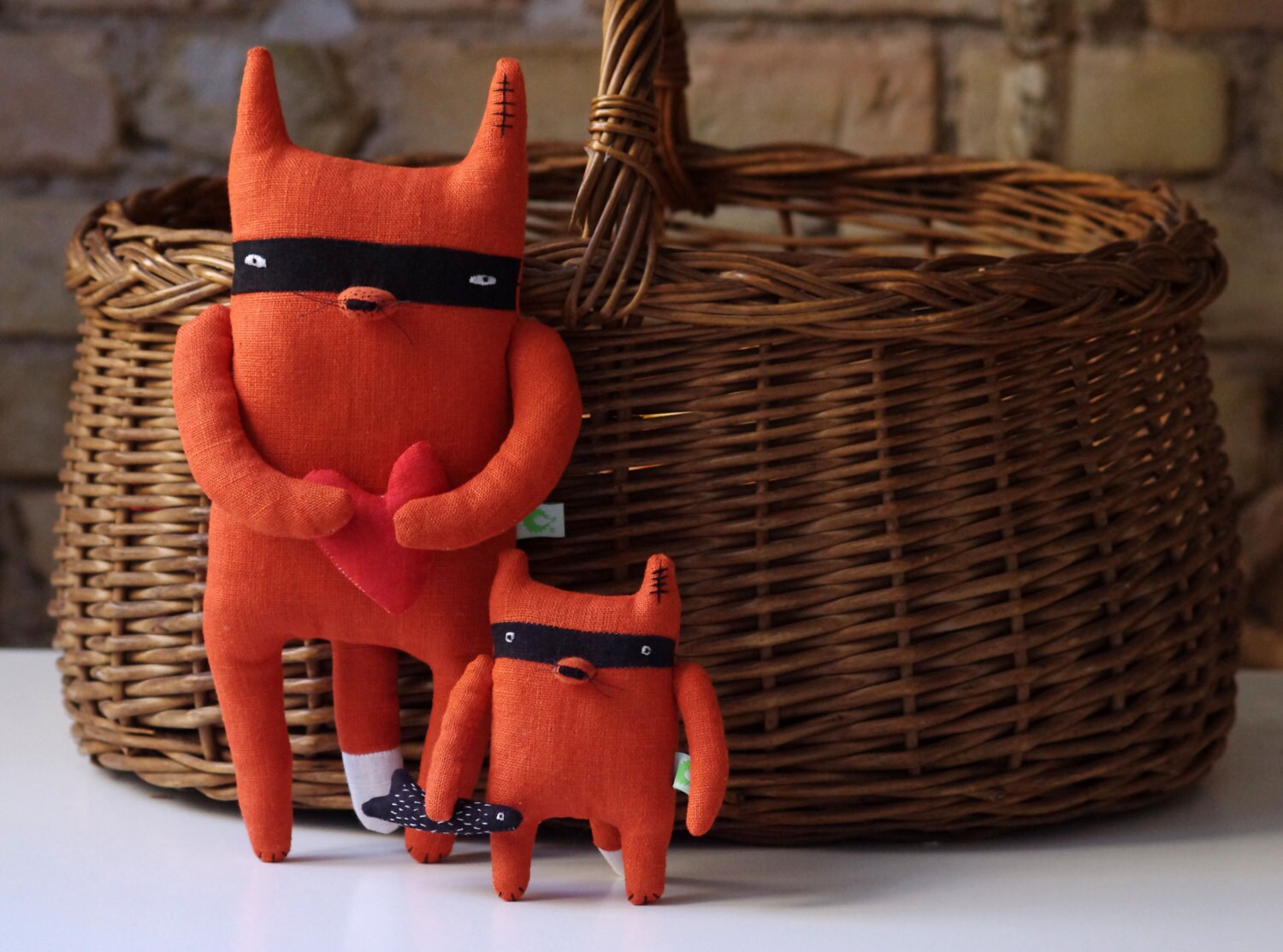 Mother's Day. With Love. Very Big Bandit Fox | Etsy