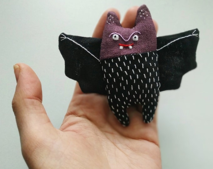 Bat. Brooch. - Etsy