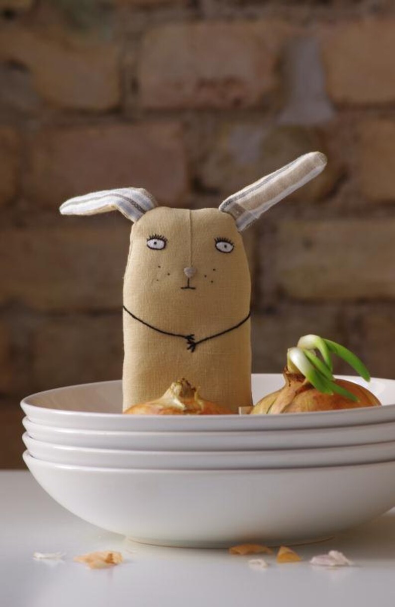 Serious Bunny - Etsy