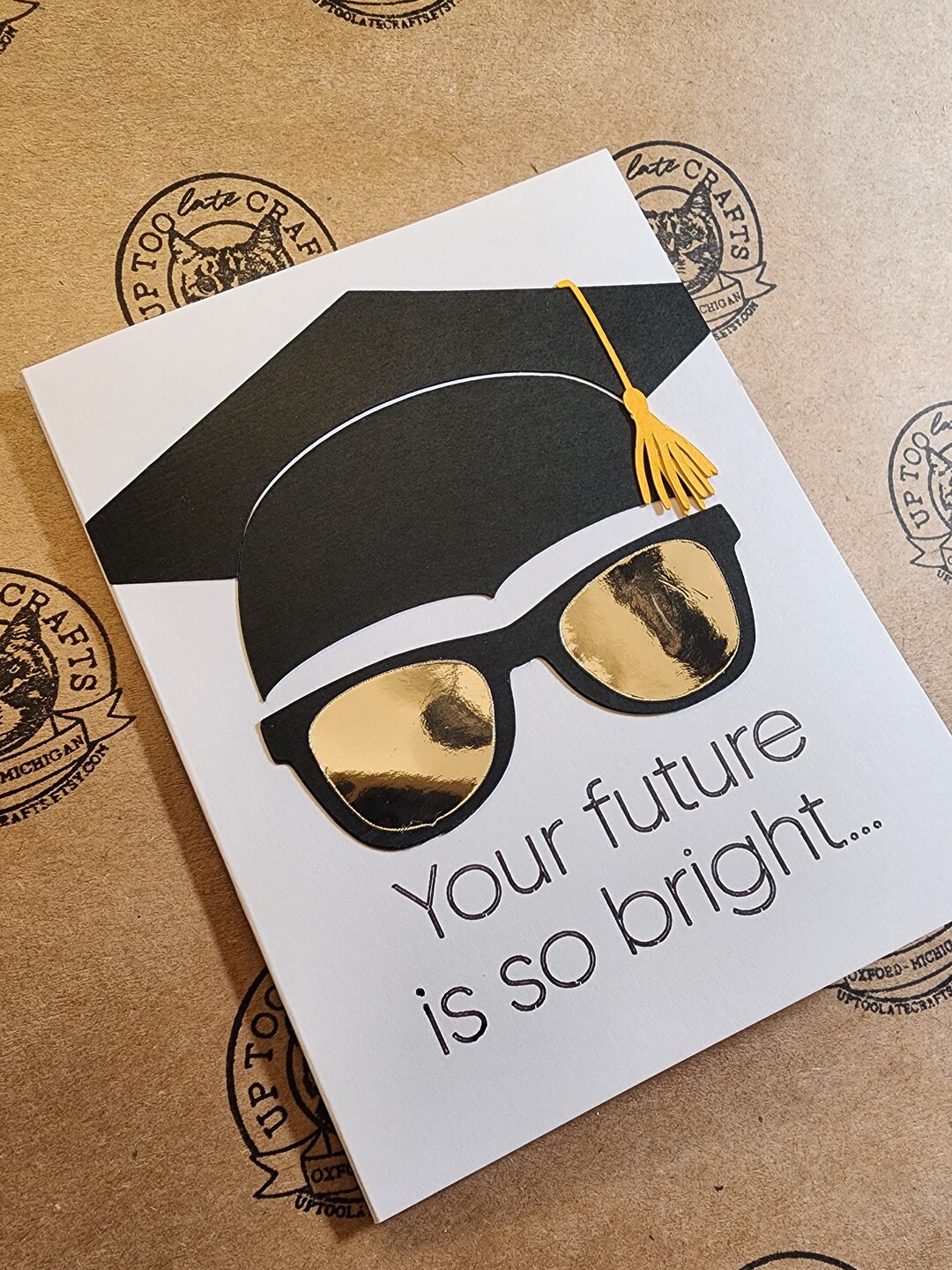 Congrats the Future is Bright Graduation Card - Etsy