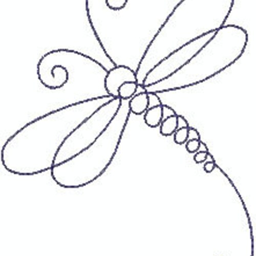 Border Machine Embroidery Design. Flowers One Line Embroidery - Etsy
