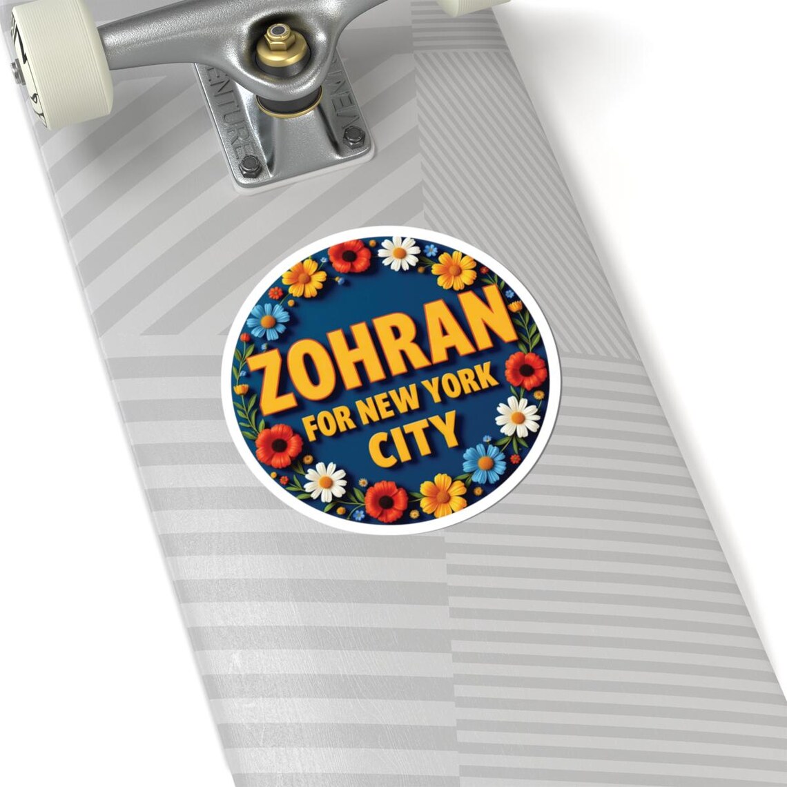 Zohran Mamdani NYC Mayor 2025 Campaign Sticker: Progressive Political ...