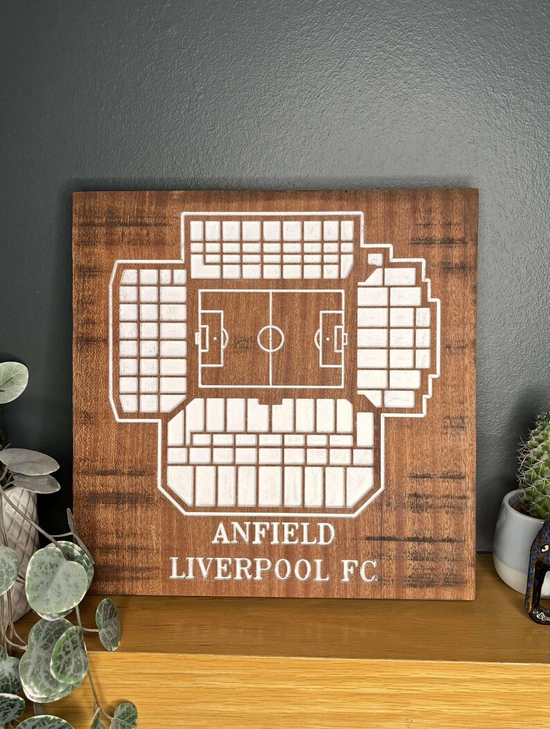 Liverpool FC Anfield Wall Art - Etsy