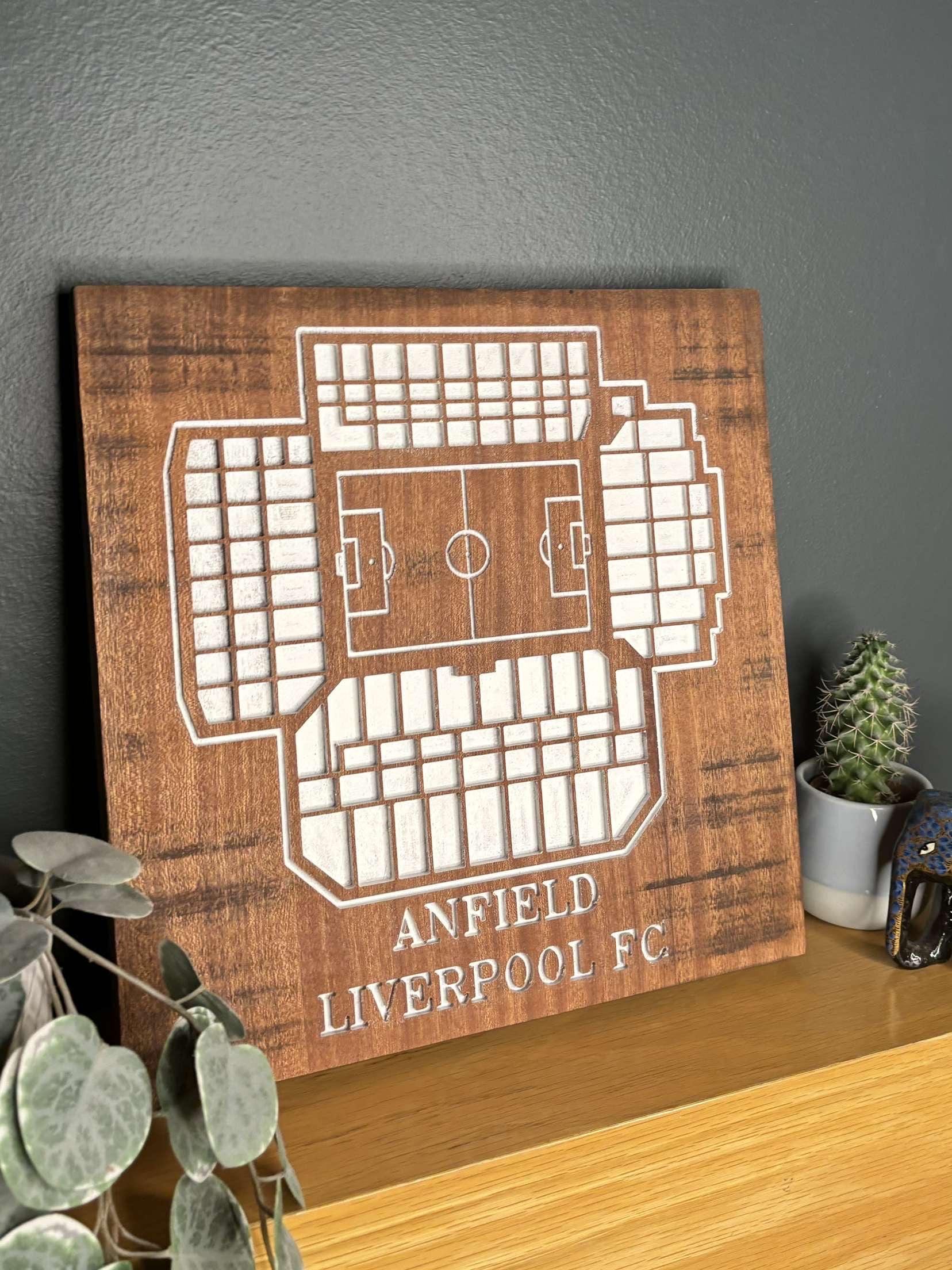 Liverpool FC Anfield Wall Art - Etsy