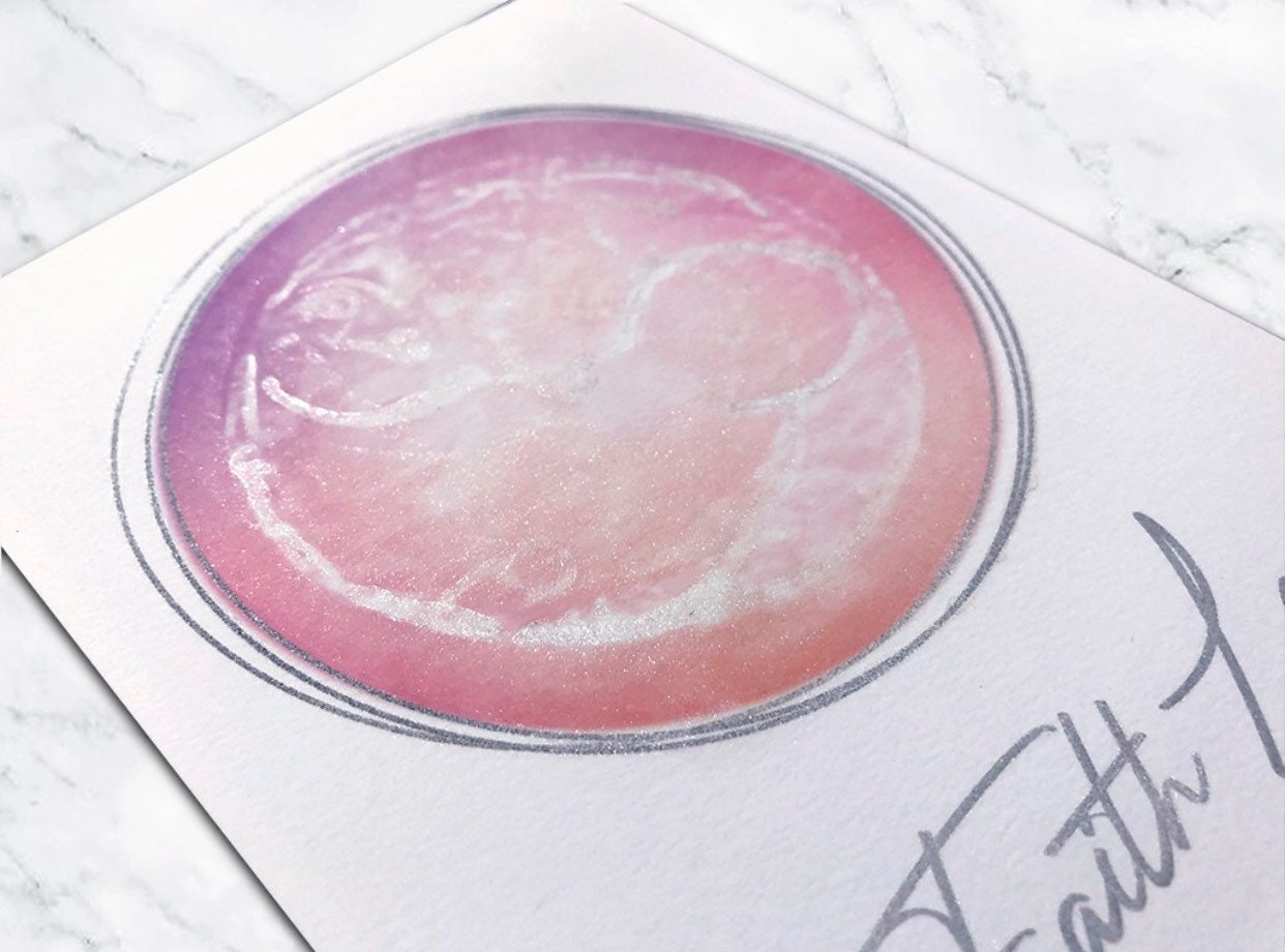 Watercolor IVF Embryo Art Print Digital File Included New | Etsy