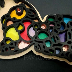 Custom Rainbow Embryo IVF Christmas Ornament - Laser Engraved ...