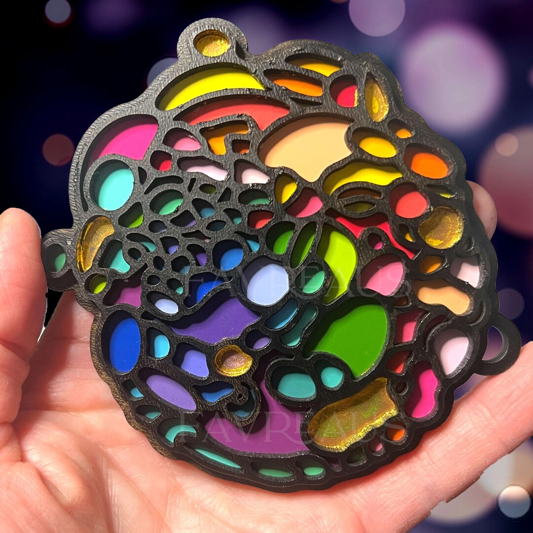 Custom Rainbow Embryo IVF Christmas Ornament - Laser Engraved ...