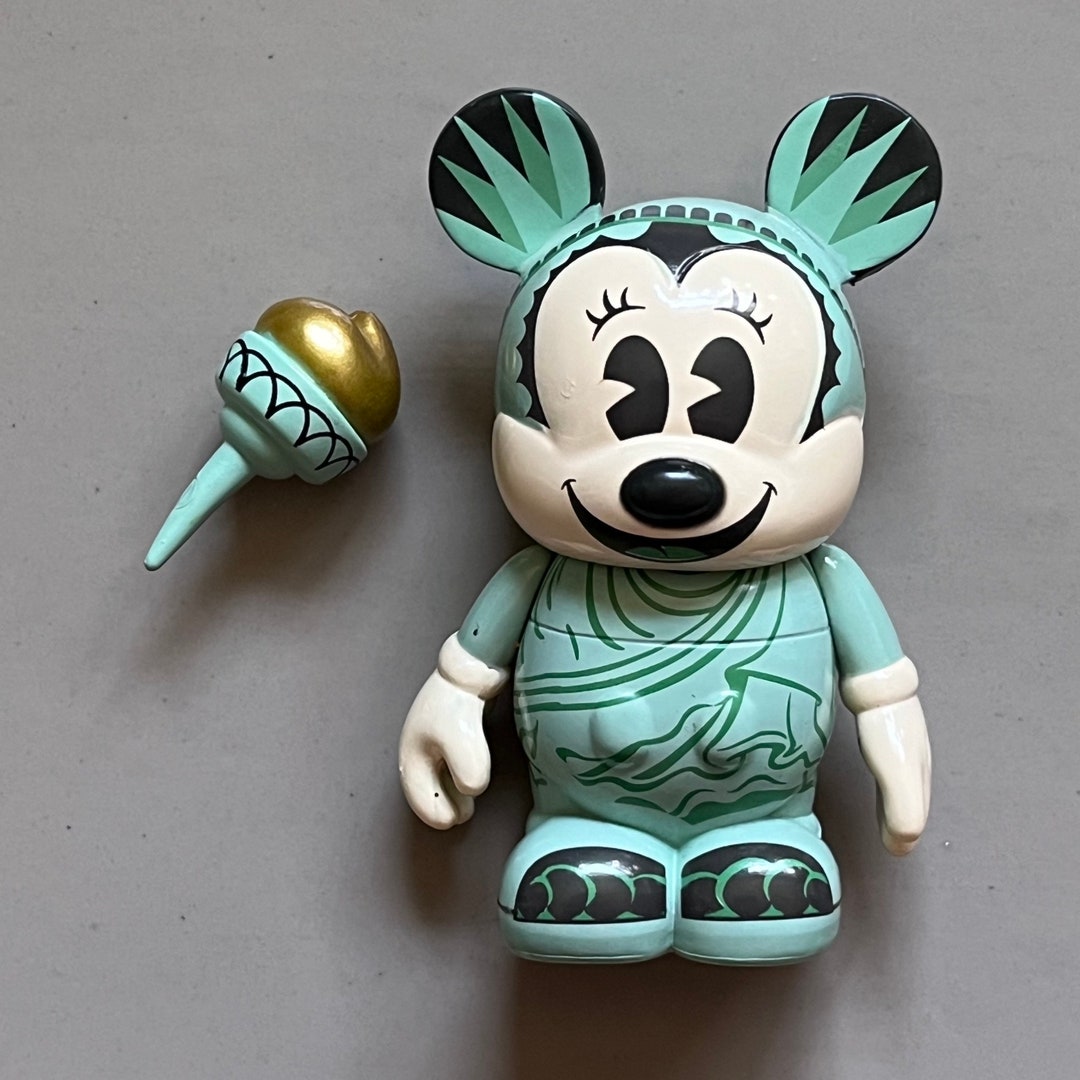 Disney Vinylmation New York Minnie Mouse Statue of Liberty With Torch 3 ...