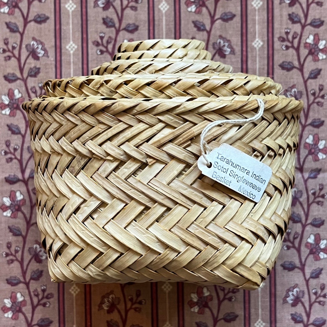 Vintage Set of 20 Stacking Tarahumara Indian Sotol Singleweave Baskets ...