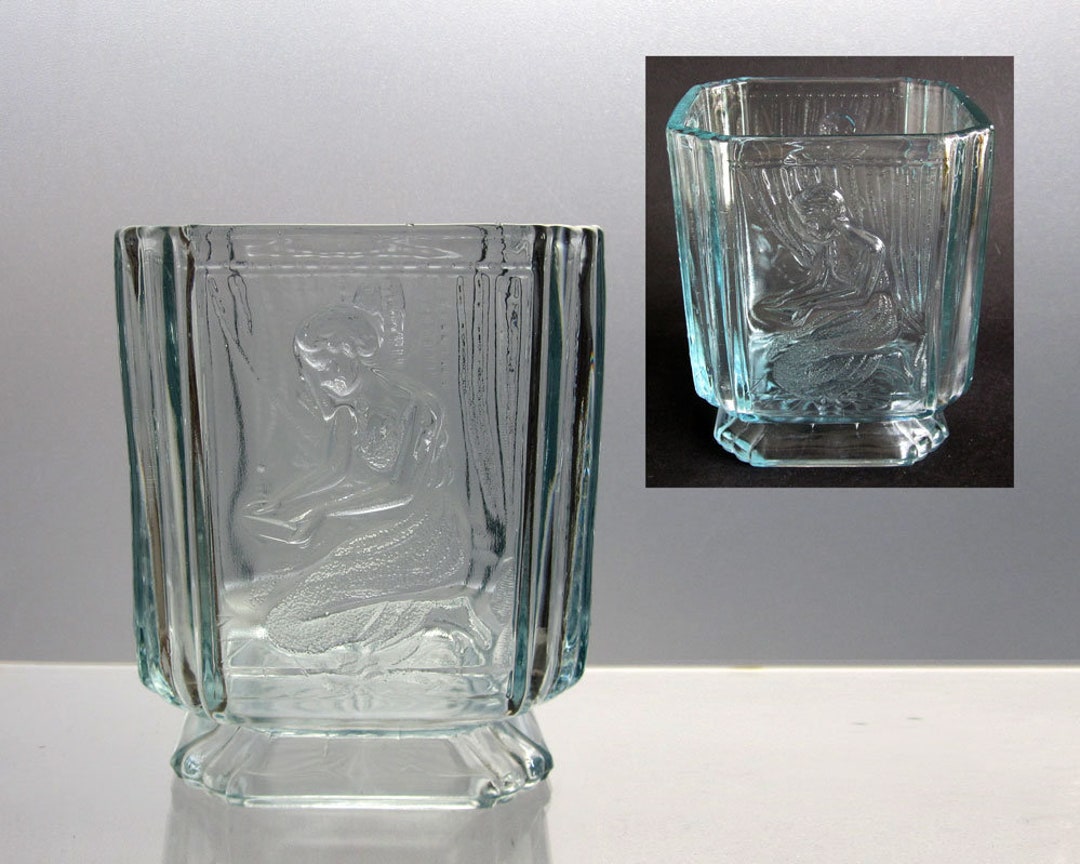 Vintage Sowerby Pandora's Box Glass Jar, 2544 No Lid - Etsy UK