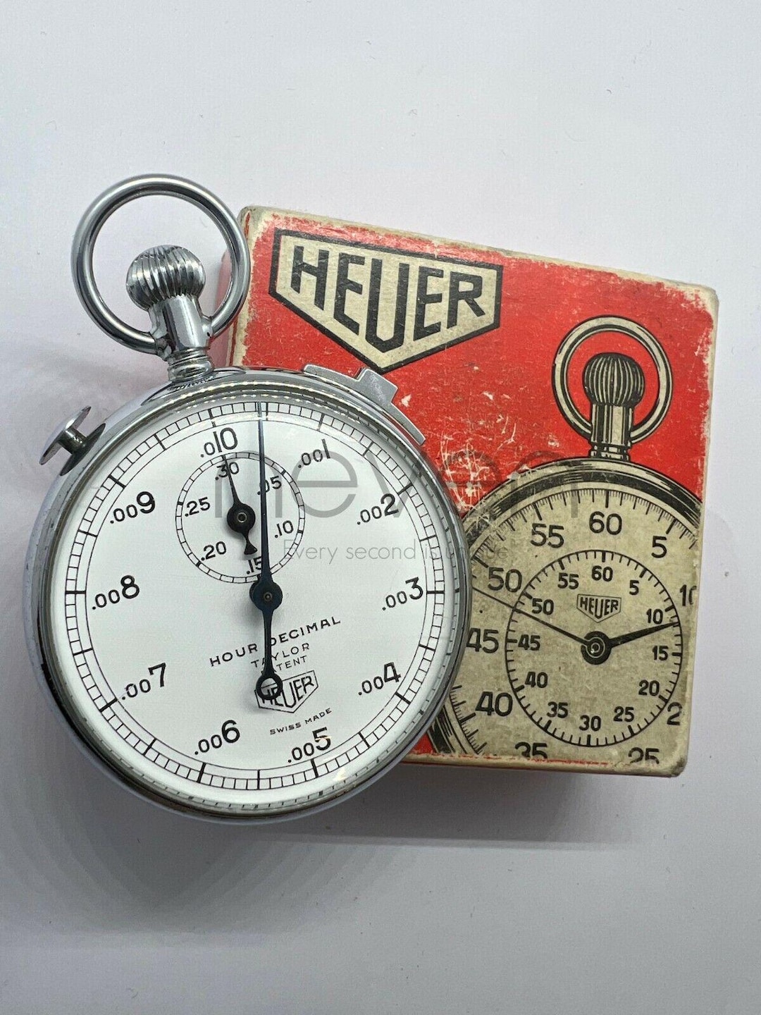 Heuer - Taylor - Hour Decimal - Chronometr - Swiss Made - Vintage ...