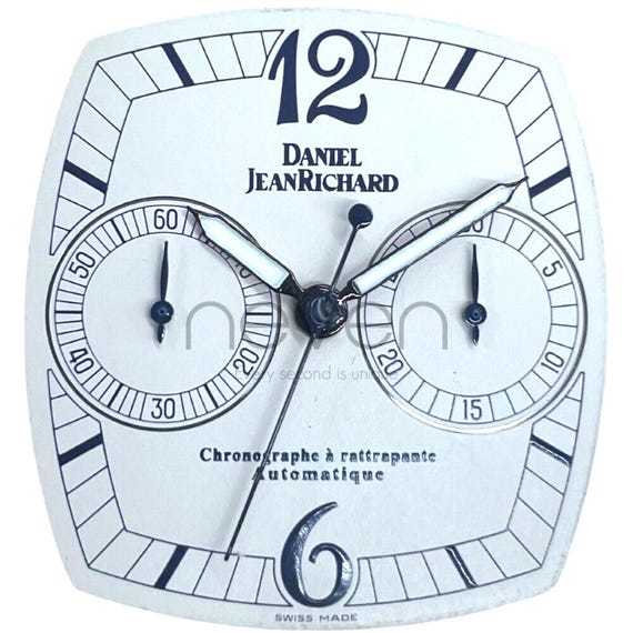 Daniel jeanrichard - dial - chronograph - hands - whi… - Gem