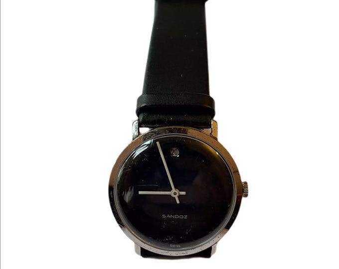 Sandoz - Swiss Made - Vintage - Mechanical - Watch - Incabloc - 17 ...