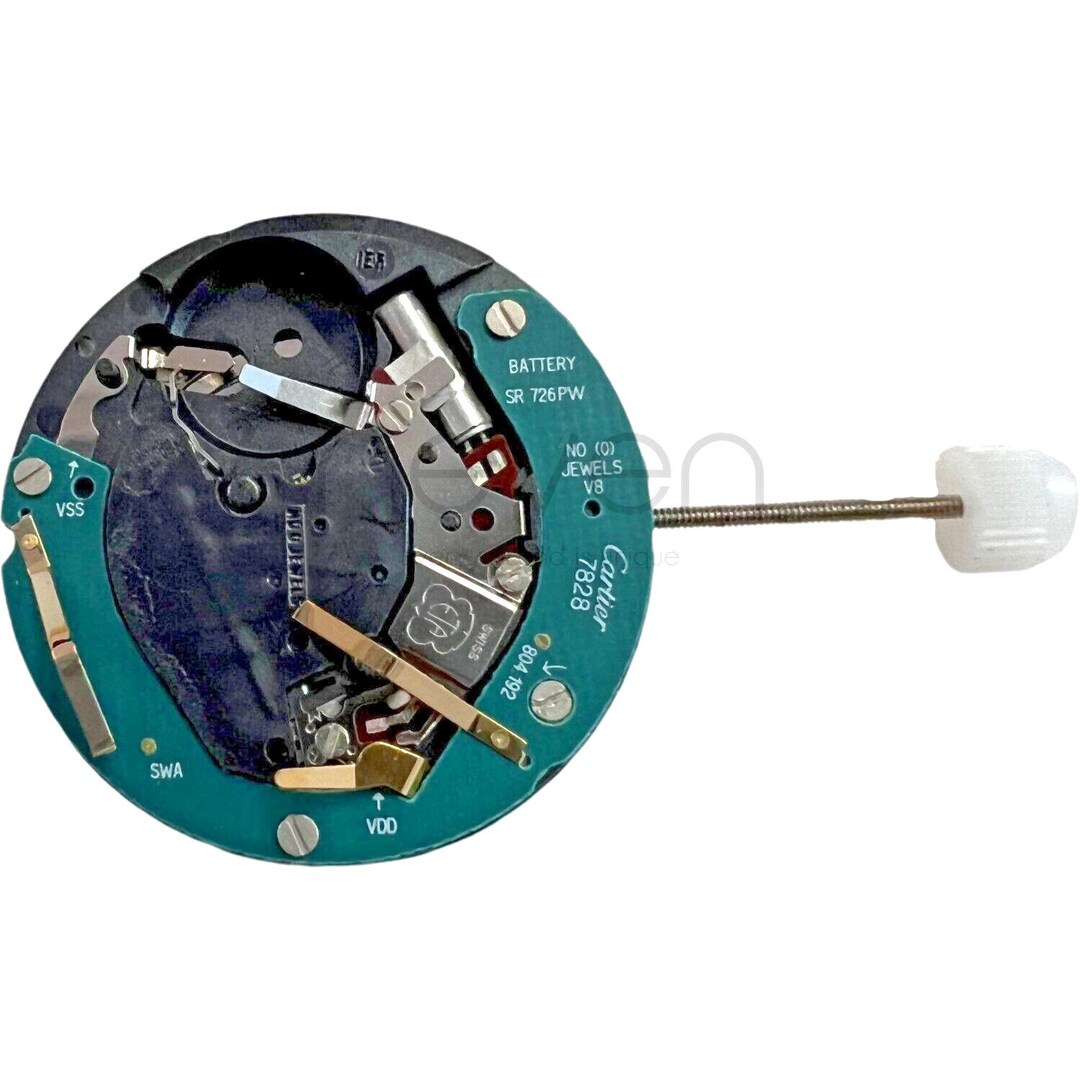 Cartier - Movement 7828 - Swiss Made - Quartz - ø 23.8 Mm - Nos - Etsy