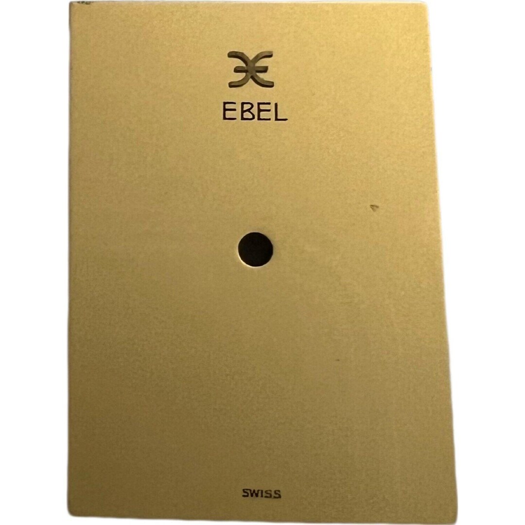 Ebel - Dial - Swiss - Gold - ø 18.45 X 26 Mm - Rectangle - Nos - Etsy