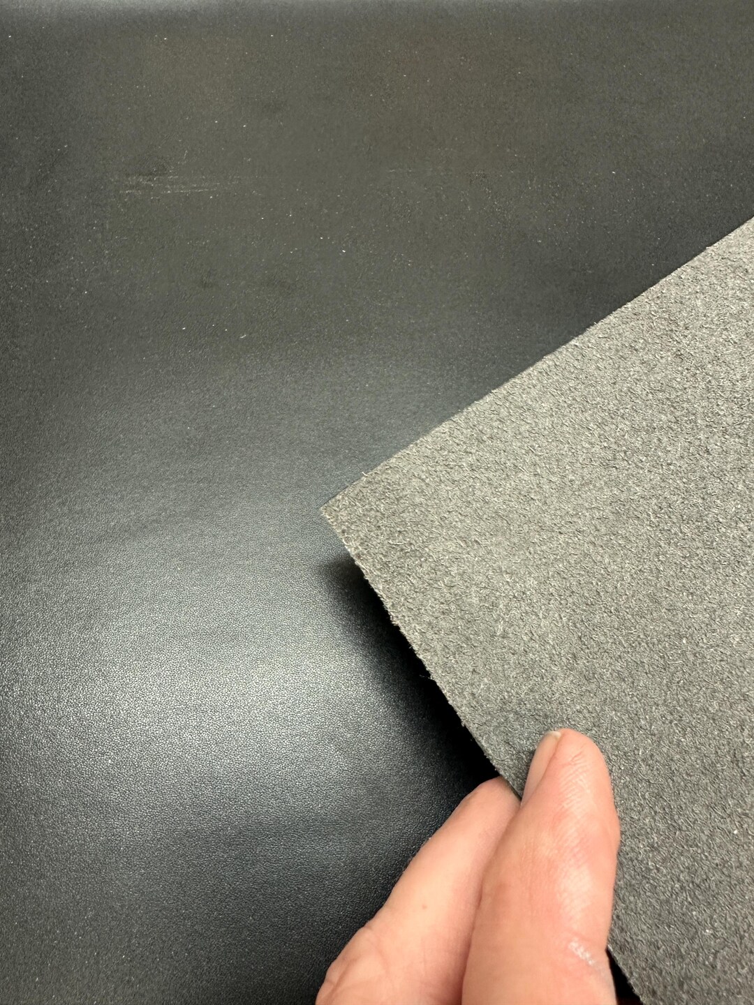 Microfiber Leather | Synthetic Leather | Matte/nappa Black | 0.7mm - Etsy
