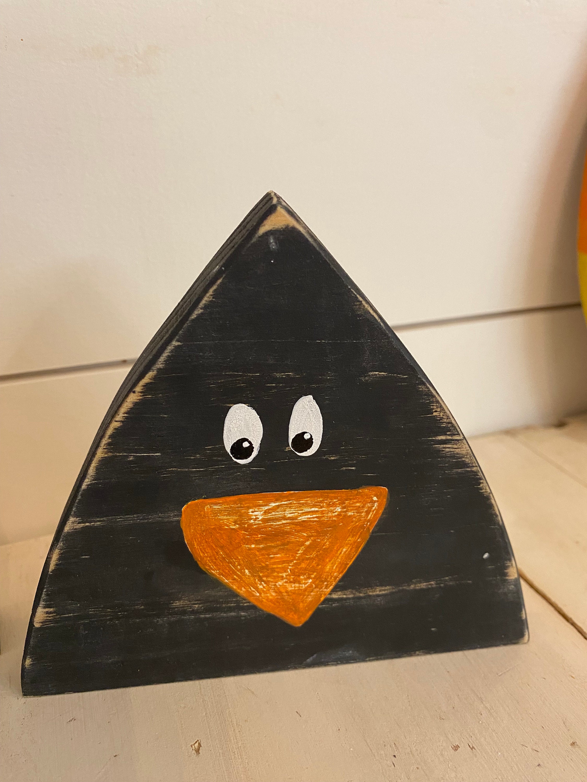 Primitive Crow Rustic Wooden Crows Folk Art Crow Set of 2 - Etsy