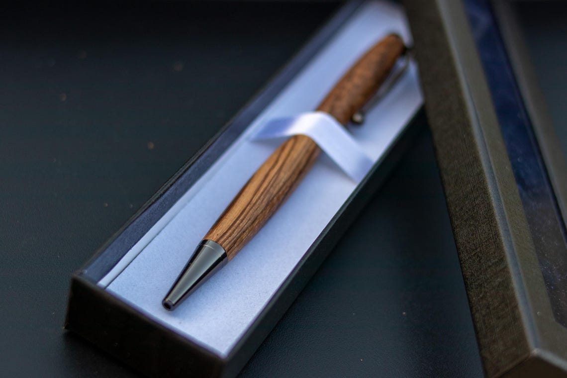 Beautiful Handmade Exotic Wooden Pens Unique Gift for Writers Wood Pens ...