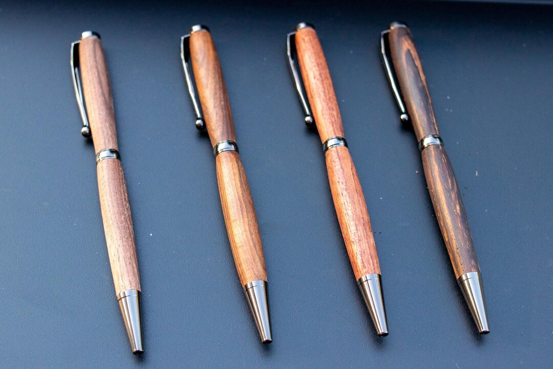 Beautiful Handmade Dark Wooden Pens Unique Gift for Writers Wood Pens ...