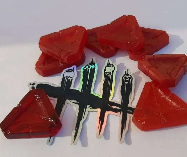Dbd Blood Point Keyring Necklace, Earrings, Bag, Cosplay, Dbd Inspired ...