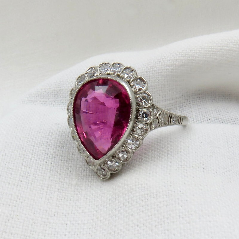 Tourmaline Ring - Etsy