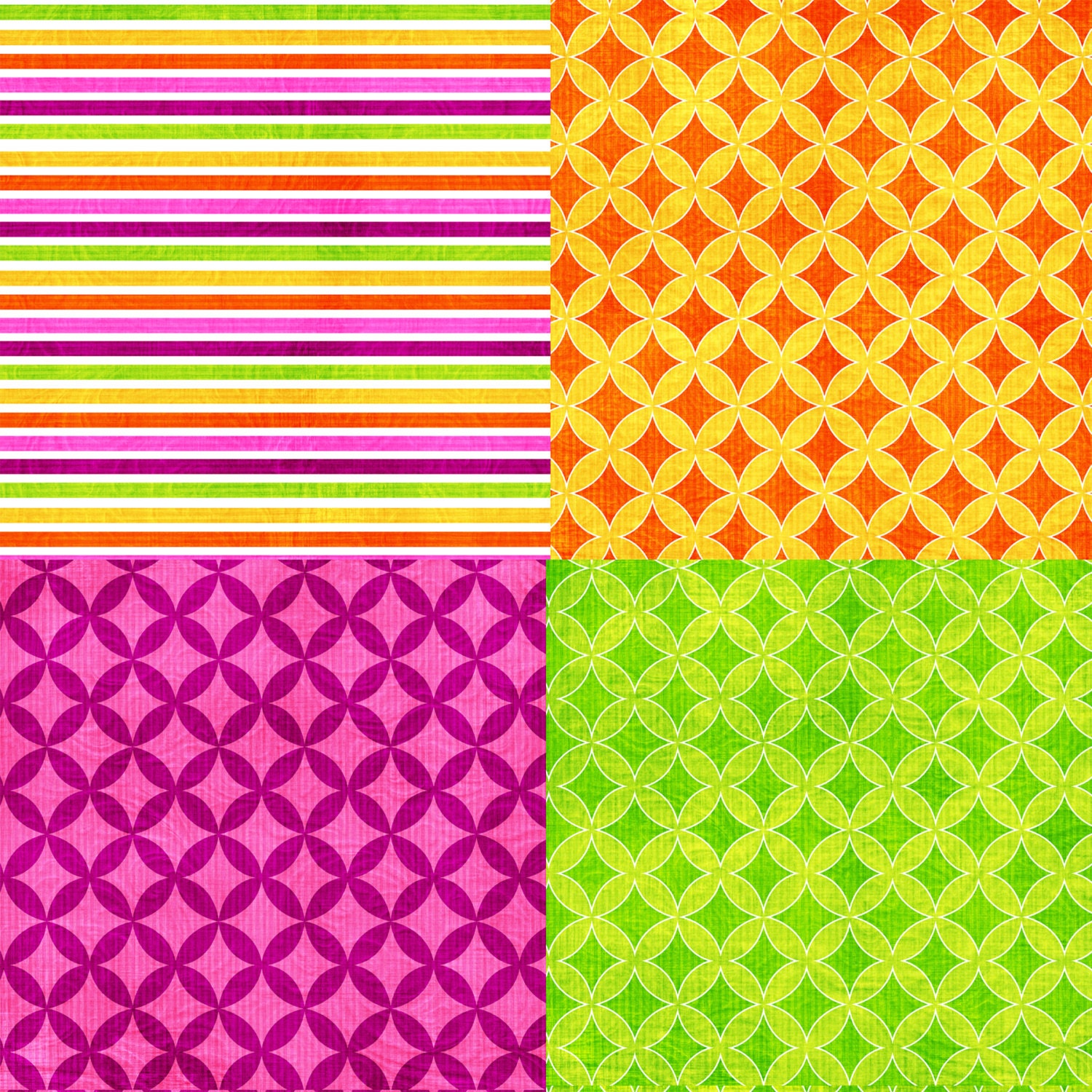 18 Digital Festive Colors Paper Pack *** Instant Download*** - Etsy