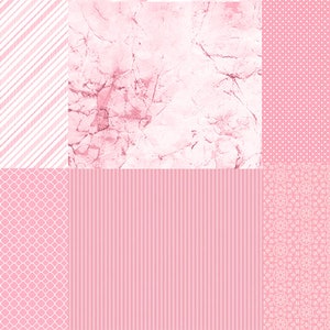 Fresh & Fun Pink Scrapbook Digital Paper Pack 18**INSTANT DOWNLOAD** - Etsy