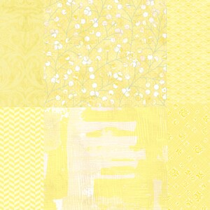 Fresh & Fun Yellow Scrapbook Digital Paper Pack 18**INSTANT DOWNLOAD ...