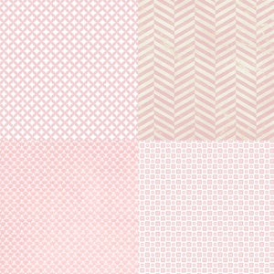 Nursery Baby Pink Digital Paper Pack Collection***instant DOWNLOAD ...