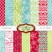 Merry & Bright Christmas Digital Paper Pack INSTANT | Etsy
