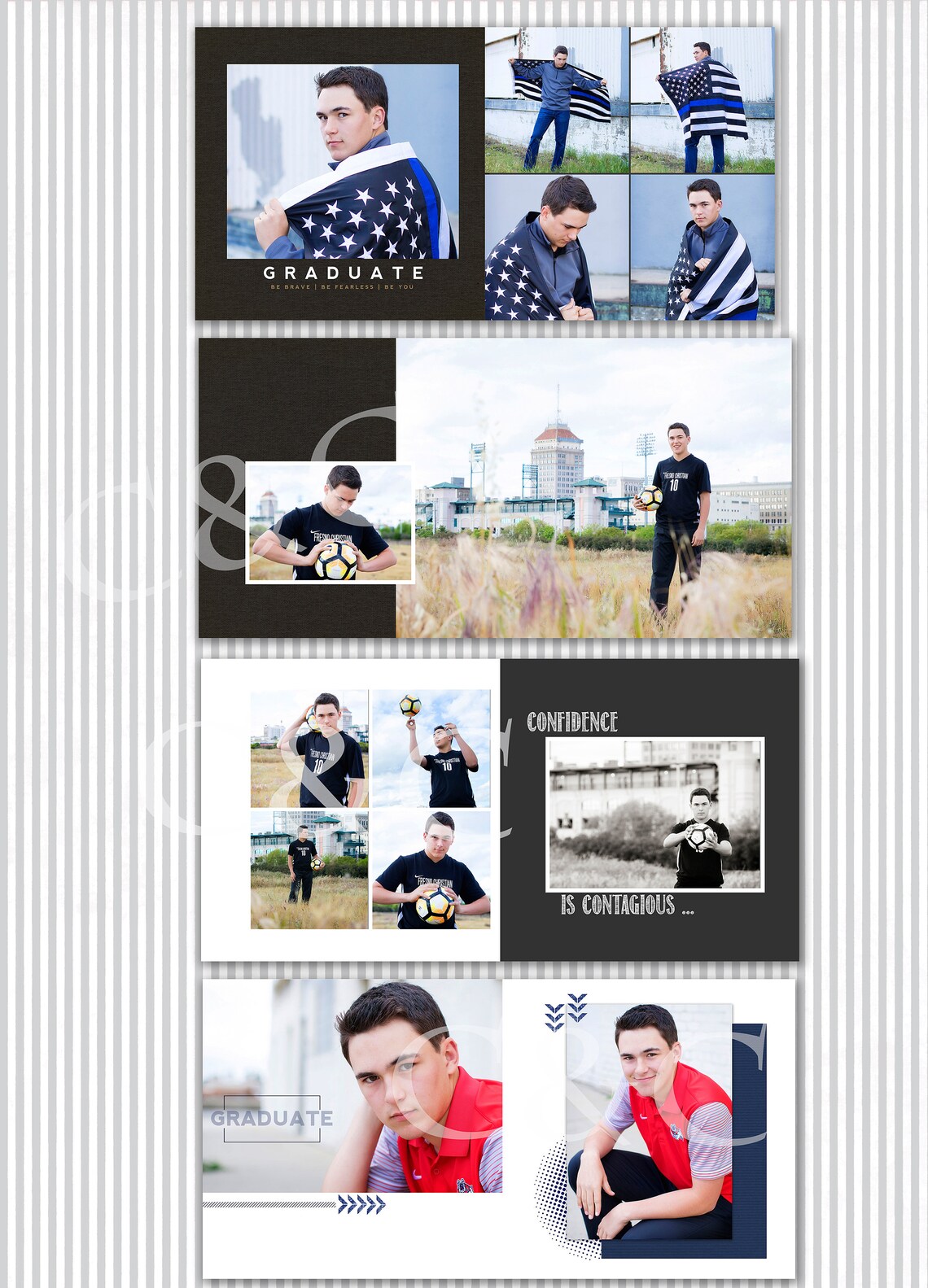Senior Album,2024 -2027 Matthew -10x10 In. Senior Boy Album,- Photo ...