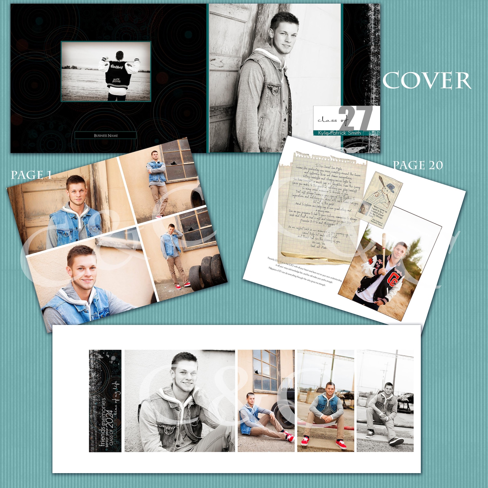 2024-2027 Senior Album- 8.5 X 11 Kyle Senior Photo Book/album ...