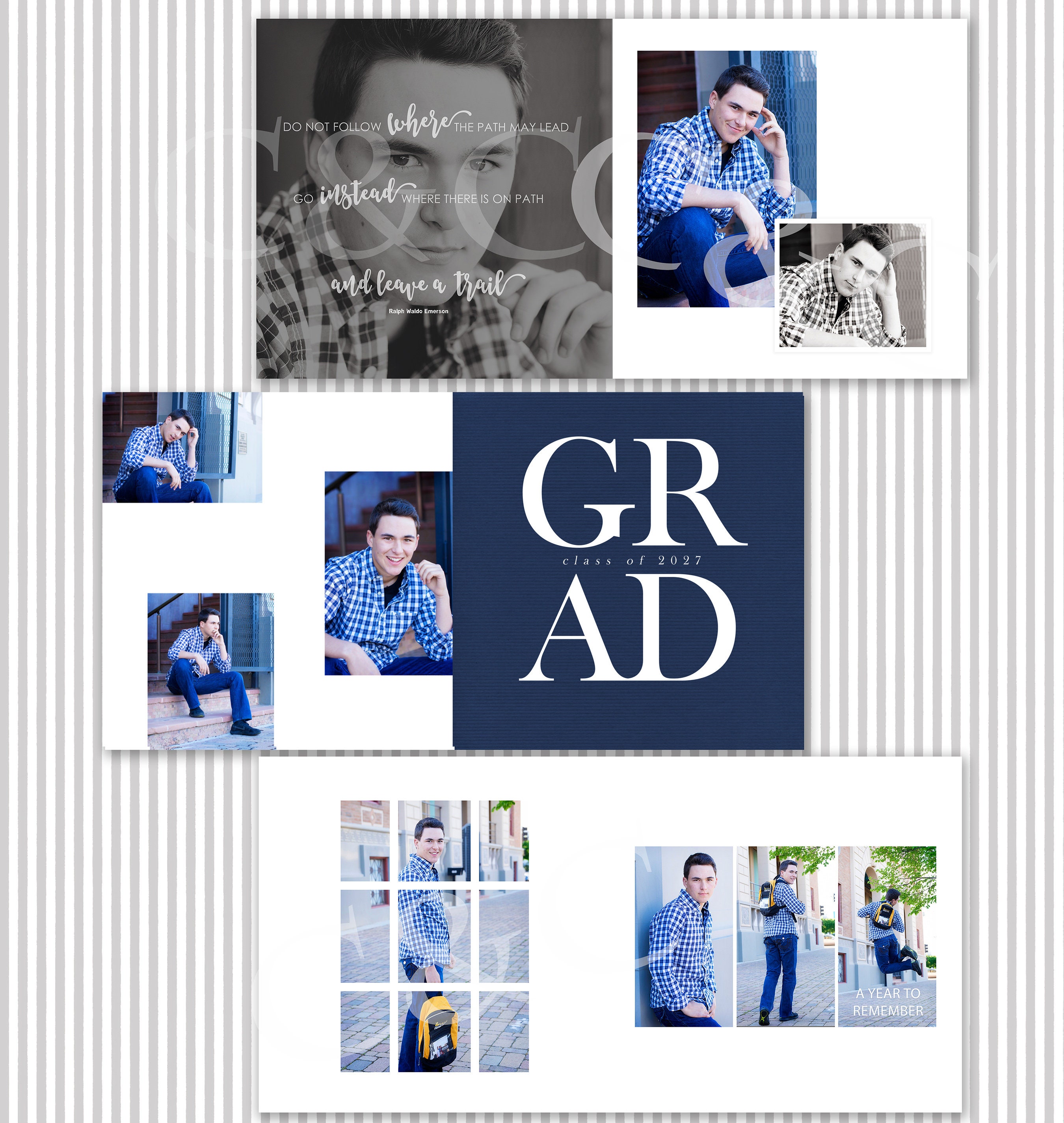 Senior Album,2024 -2027 Matthew -10x10 In. Senior Boy Album,- Photo ...