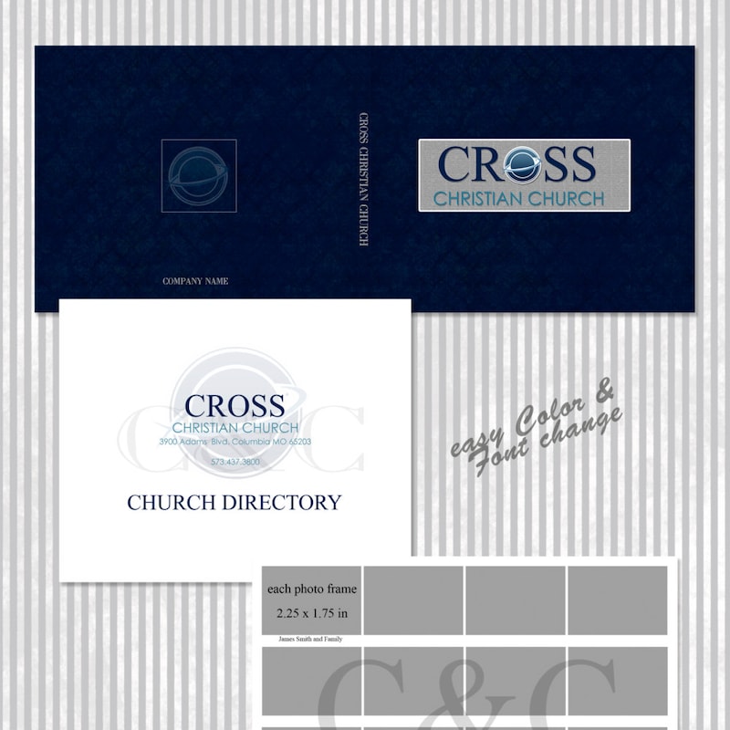 Church Directory Template - Etsy