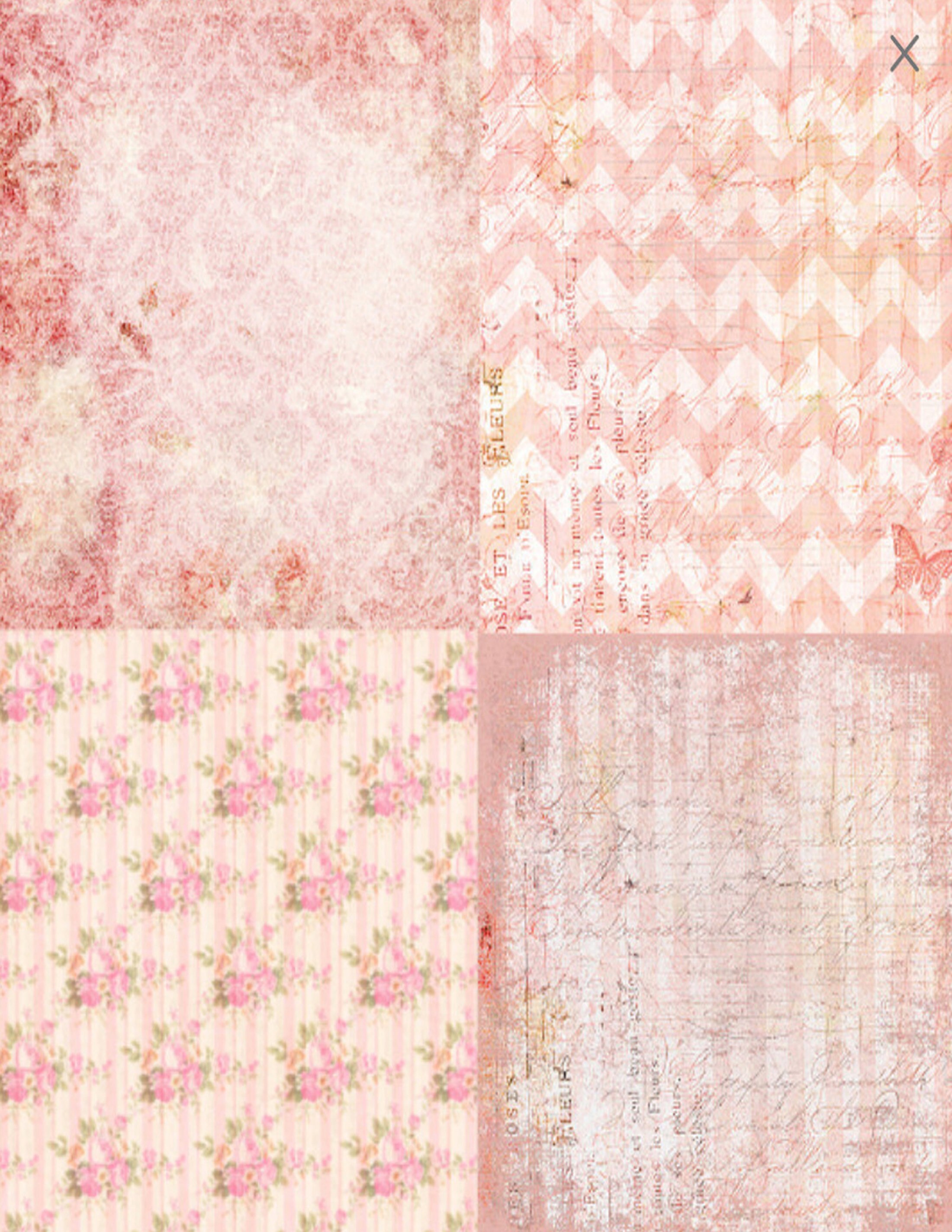 My Romance Digital Paper Pack A4 Size ( 8.5x 11 In) 14 Papers ...