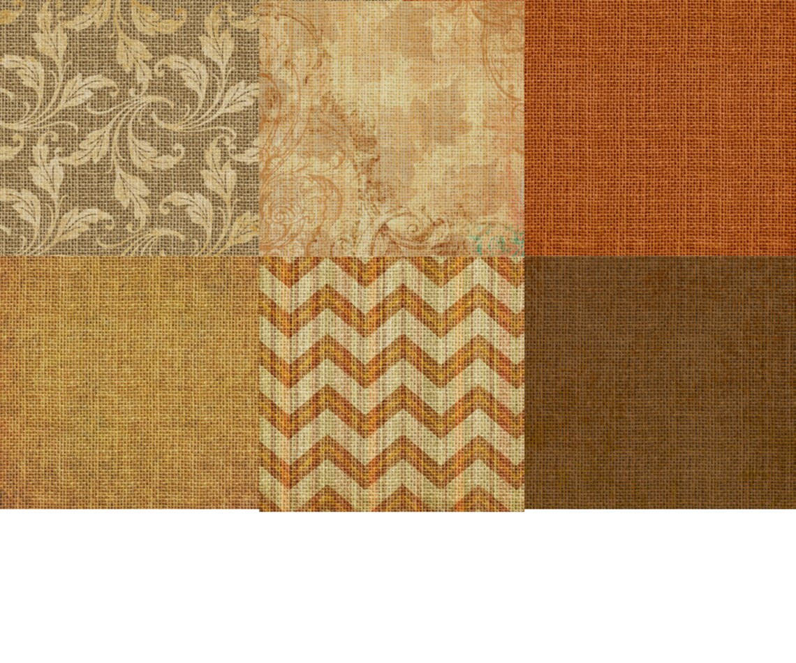 Autumn Burlap 20: Mega Digital Paper Pack**instant DOWNLOAD* - Etsy