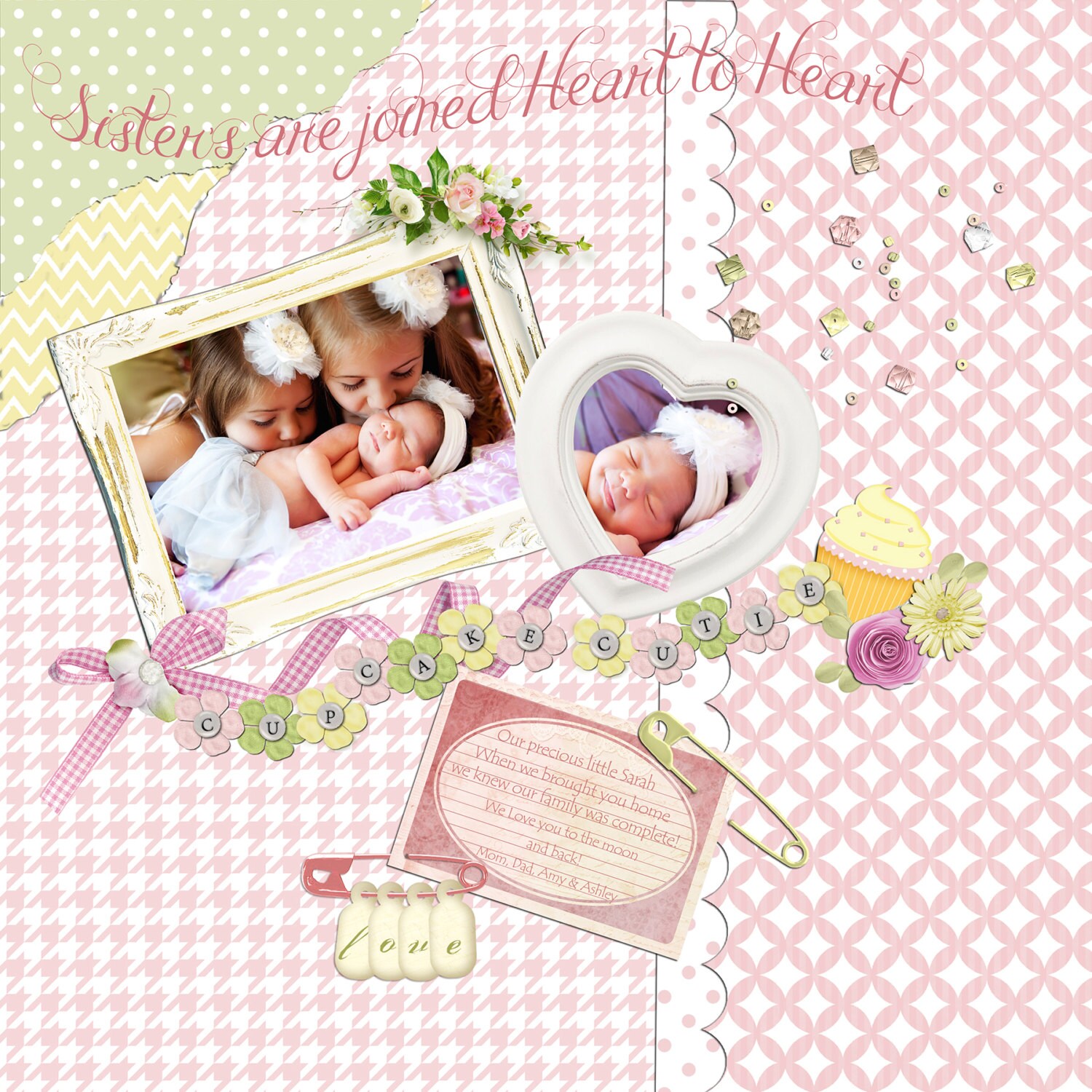 Nursery Baby Pink Digital Paper Pack Collectioninstant DOWNLOAD - Etsy