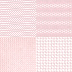 Nursery Baby Pink Digital Paper Pack Collection***instant DOWNLOAD ...