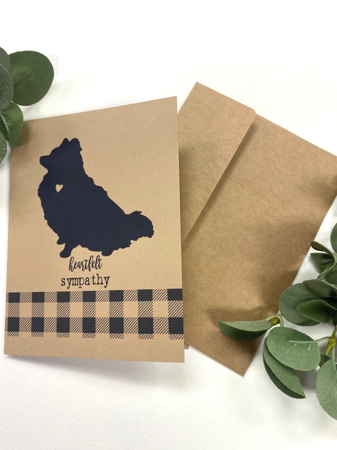Pet Sympathy Card for Dog Death / Dog Condolence Card /pet Loss ...