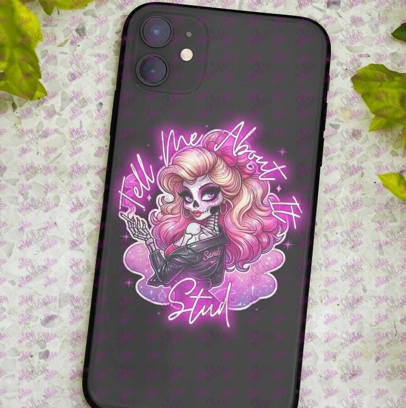 Skeleton Sandy - Tell Me About It Stud - Sublimation PNG (digital ...