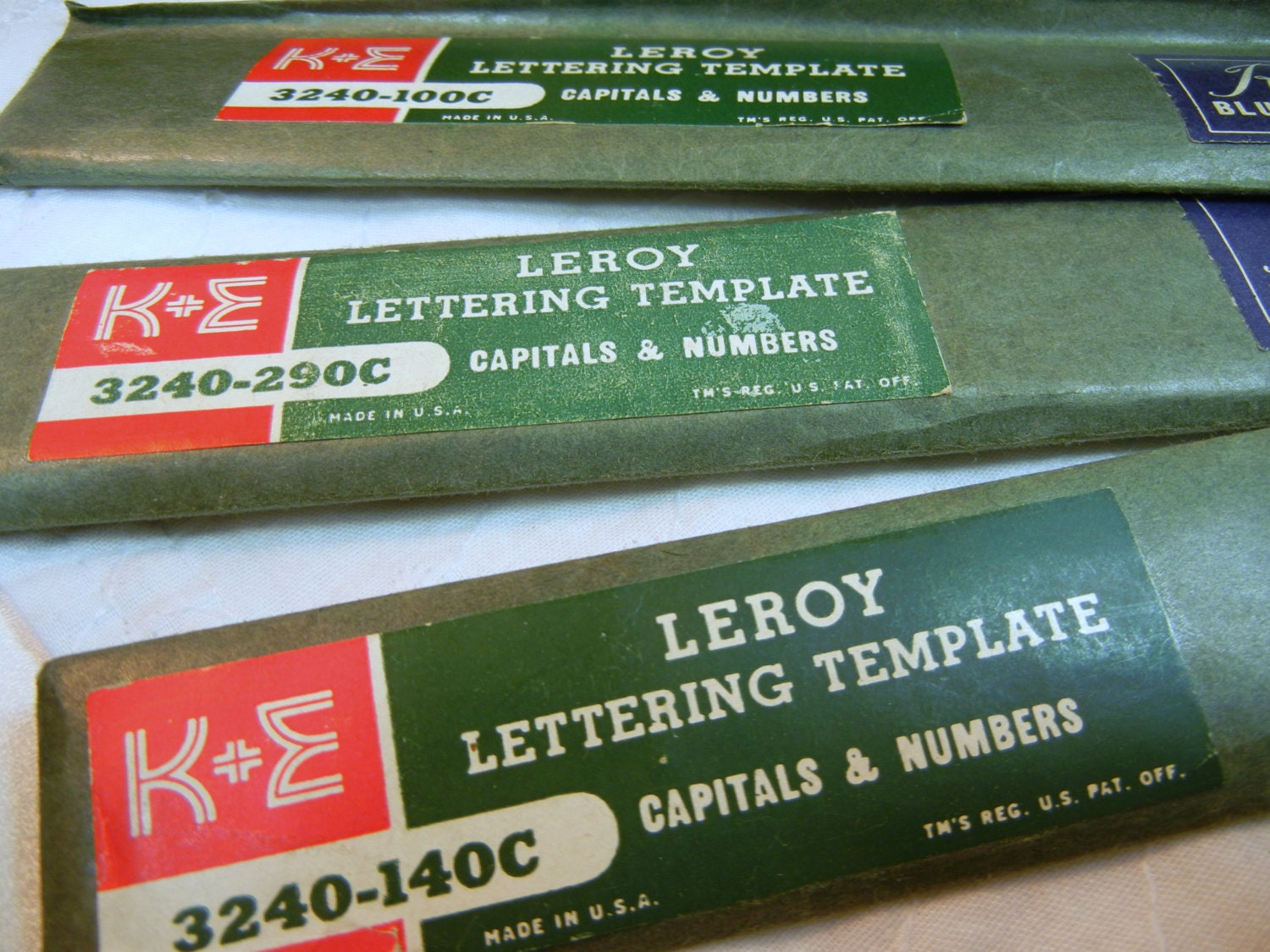Leroy Lettering Templates / Wood and plastic handled metal | Etsy