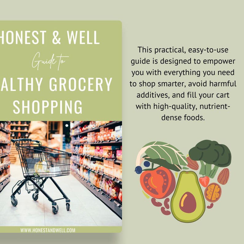 Comprehensive Guide to Healthy Grocery Shopping - Etsy