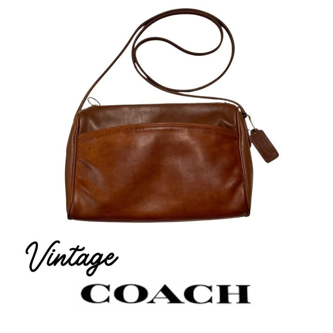 1990s Coach Brown Leather Crossbody Bag Style 4018 - Etsy